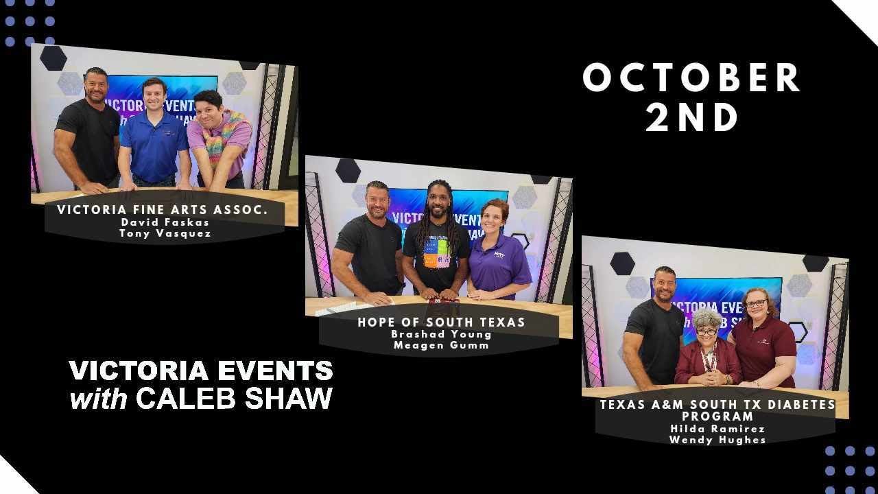 Victoria Events with Caleb Shaw - October 2nd - YouTube
