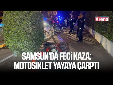 Samsun'da Gece Yarısı Korkunç Kaza!