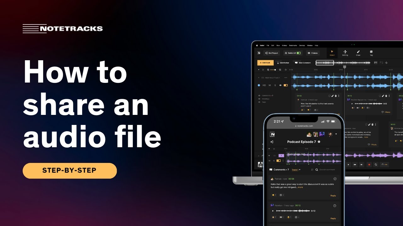 How to Share an Audio File Easily - YouTube