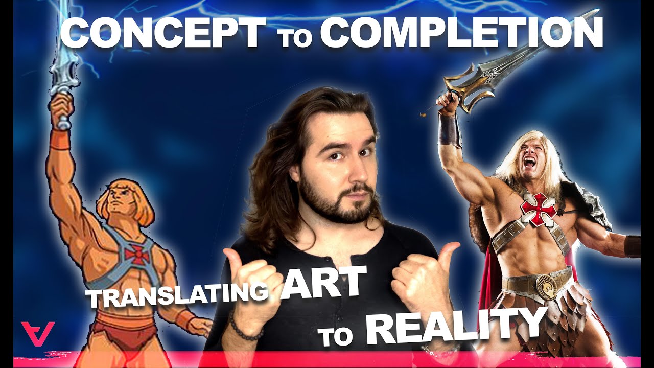 Breaking Down Characters from Illustration to Create in Real Life - YouTube