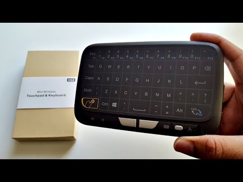 H18 Wireless 2.4Ghz Touchpad Mini Keyboard - Android TV BOX, PC, MAC ...