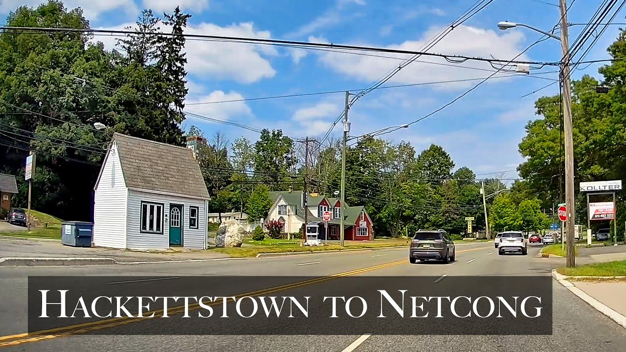 Driving Hackettstown To Netcong - YouTube