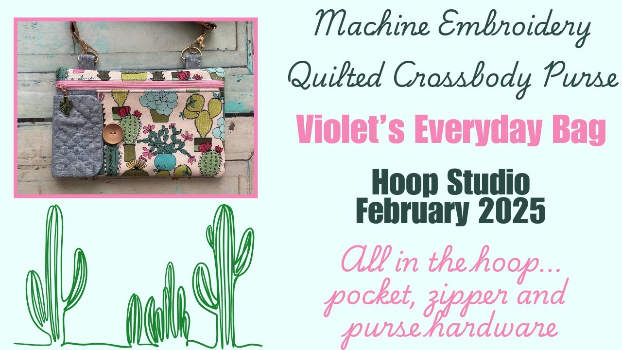 Violet's Everyday Bag/Purse ME Time Delivered/Kimberbell February 2025 ...