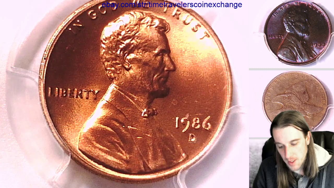 Coin Video of 1986 D Lincoln Memorial Cent PCGS MS 67 RD 34202909 Video ...