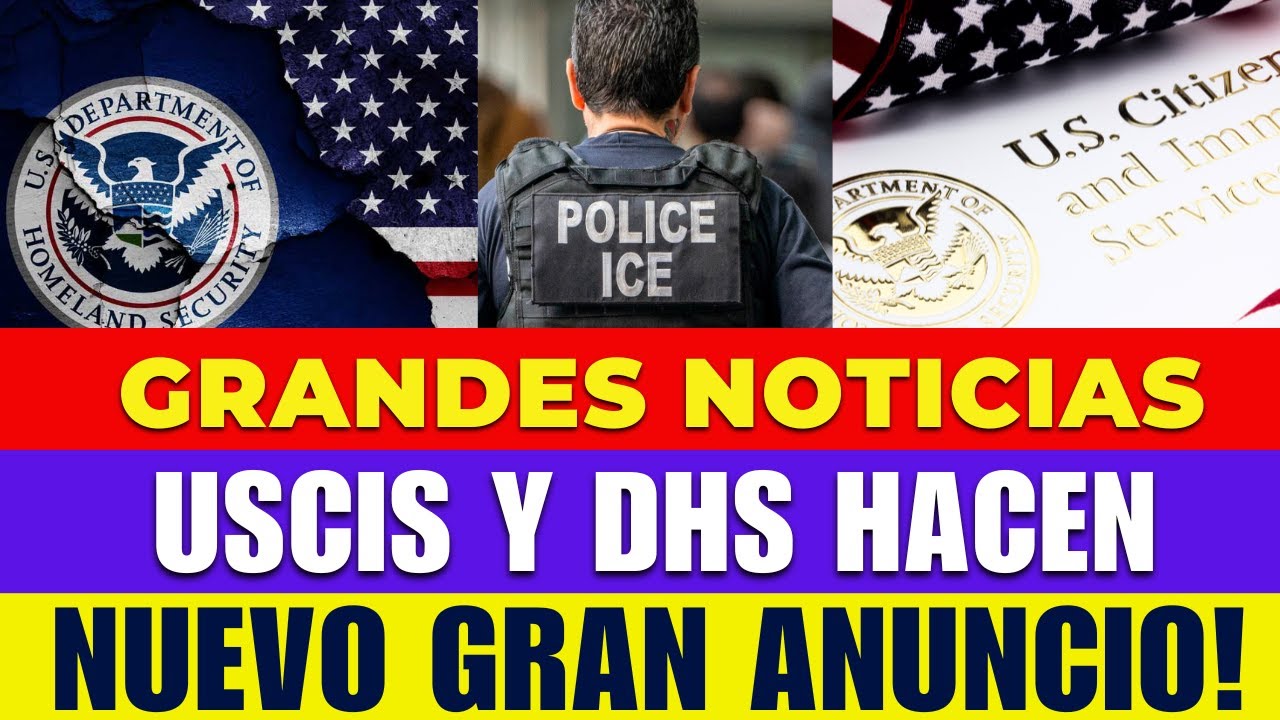 USCIS Y DHS HACEN NUEVO GRAN ANUNCIO! Immigration Quicktake - YouTube