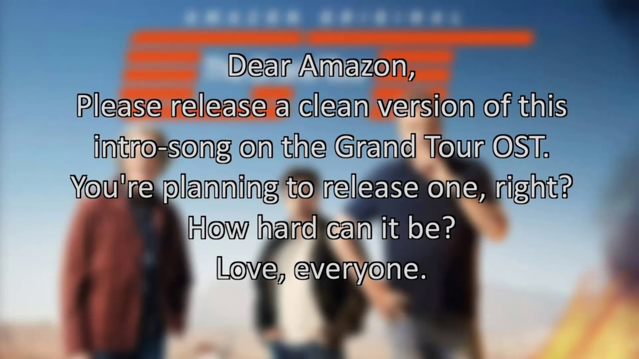 The Grand Tour Intro (fixed) - YouTube