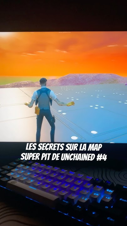 Les secrets sur la map super pit de Unchained😜 (partie 4) #shortvideo #fortnite #gaming # ...