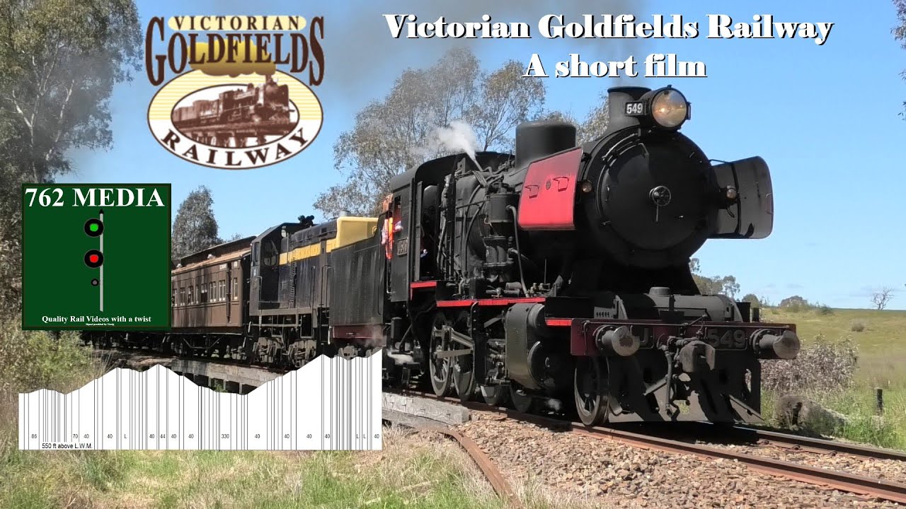 The Victorian Goldfields Railway - YouTube