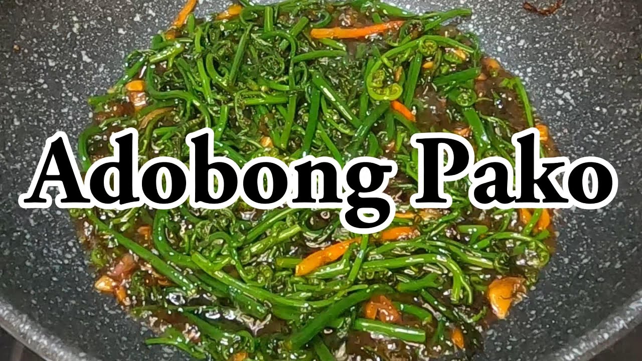 Adobong Pako #adobo #pako #adobongpako #ulam #ulamideas #ulamrecipe # ...