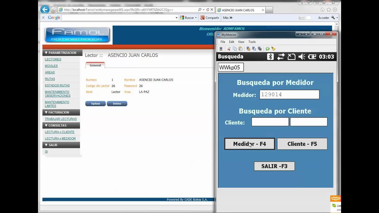 Sistema de Facturacion Movil FAMOL - CADEB S.A. - YouTube