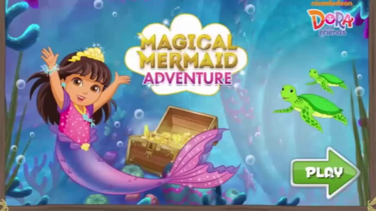 DORA THE EXPLORER - Dora's Magical Mermaid Adventure -Dora and Friends ...
