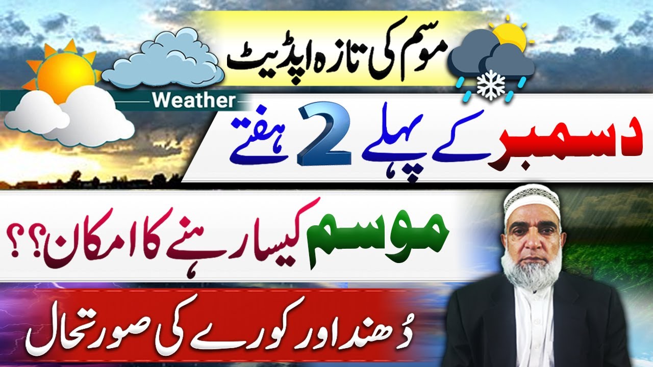 Weather Forecast for 1st two weeks of December 2025 || Crop Reformer ...