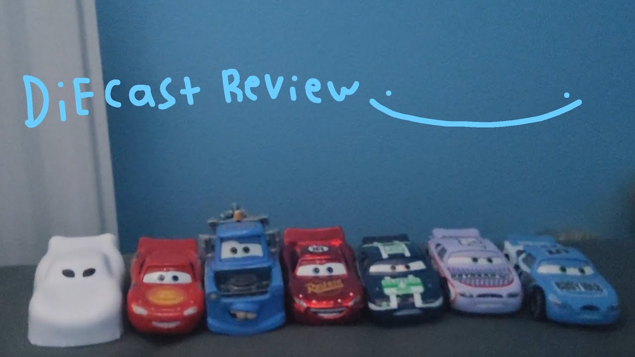 Pixar cars unboxing/diecast review! (I'm so bad at making content like ...