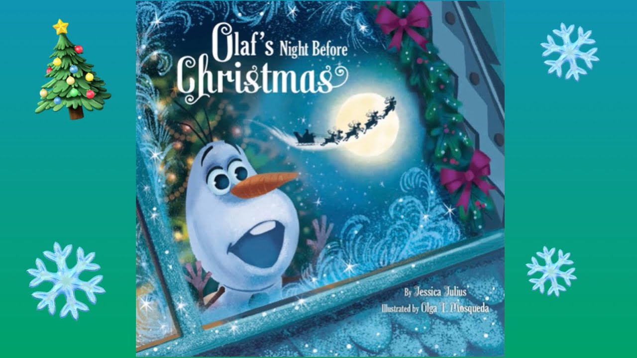 Read Aloud | Olaf's Night Before Christmas by Jessica Julius ...