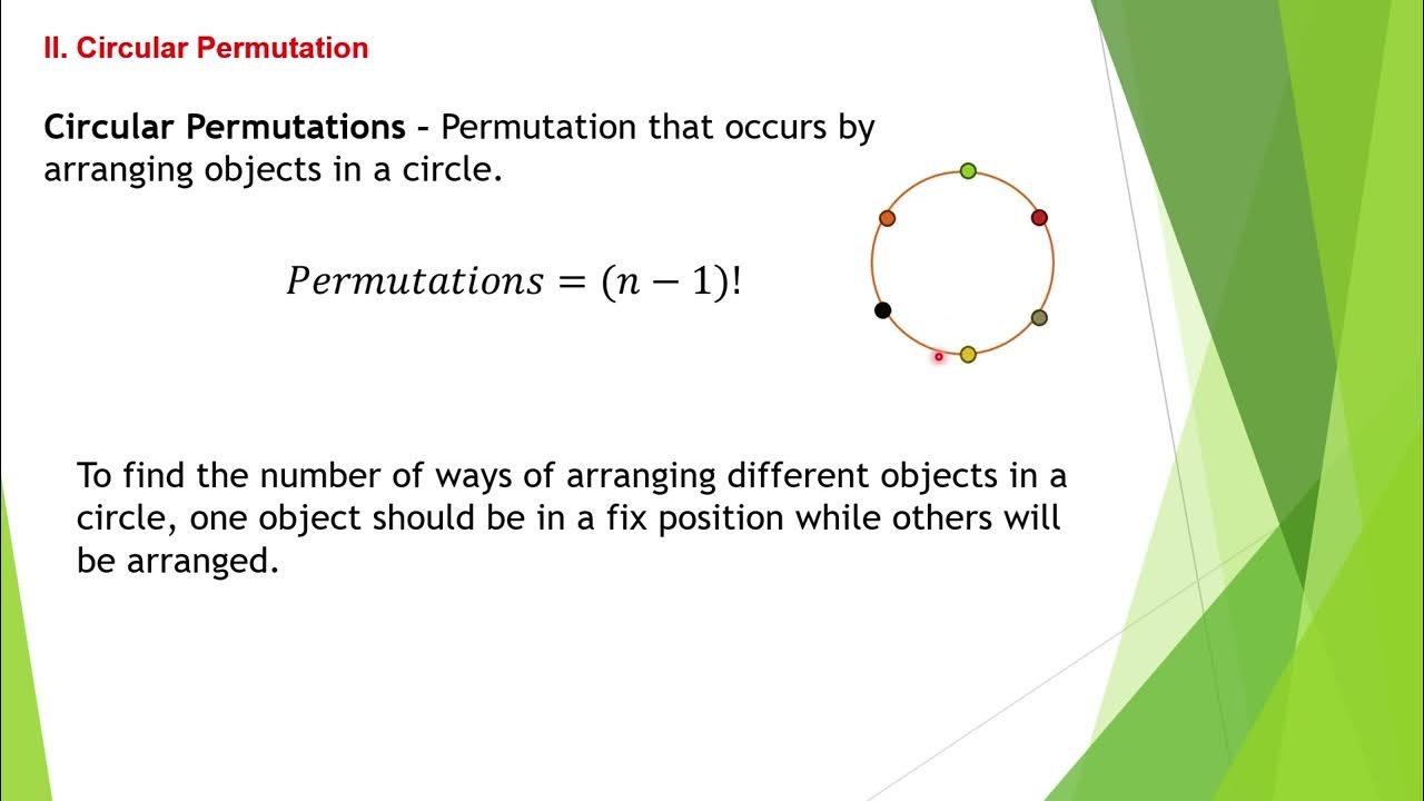 Permutation for Some Objects are ALIKE and Circular - YouTube
