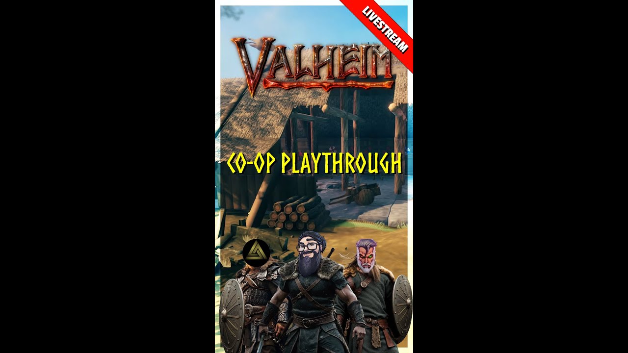 Valheim | Livestream | VERTICAL | The Mead Hall Is Nearly Complete ...