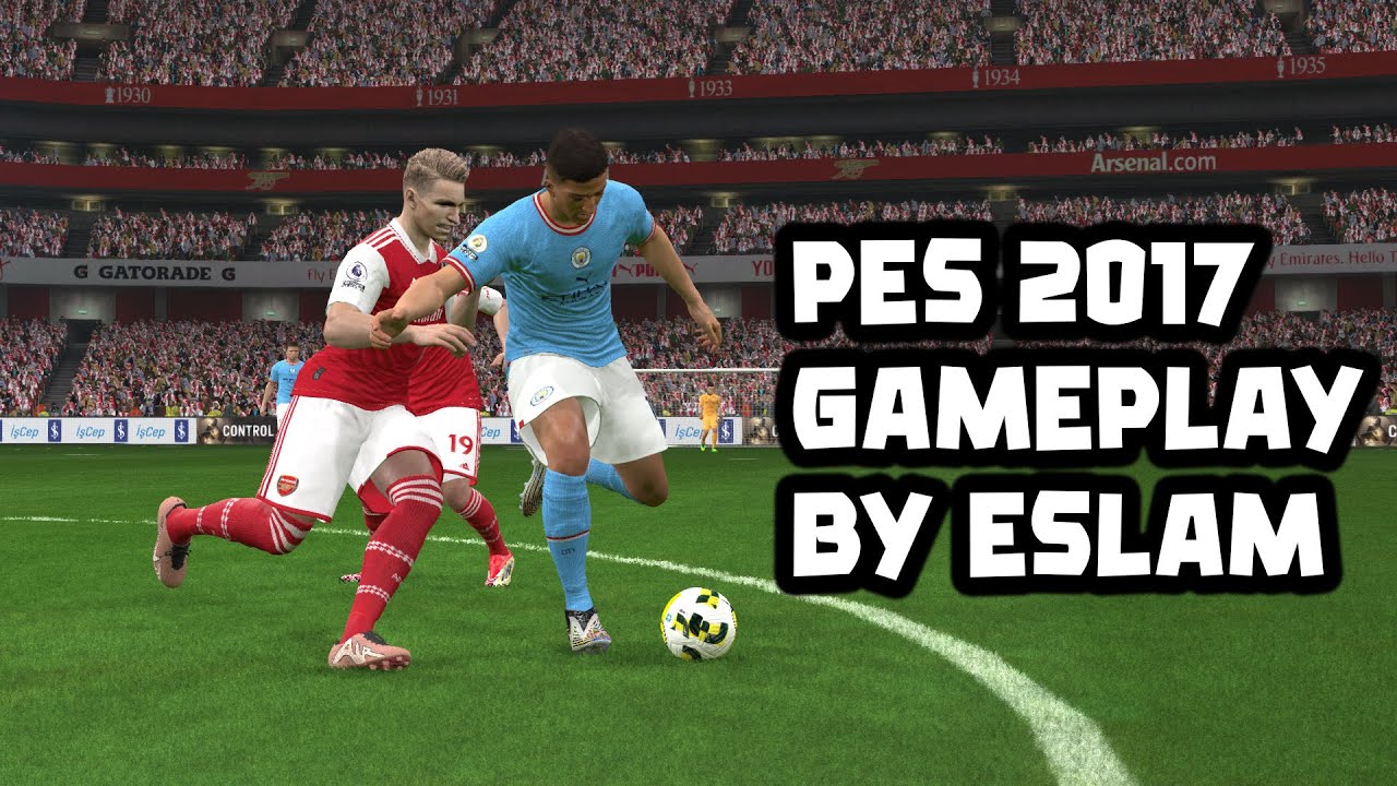 PES 2017 GAMEPLAY MOD 2023 ( BY EsLaM ) - YouTube