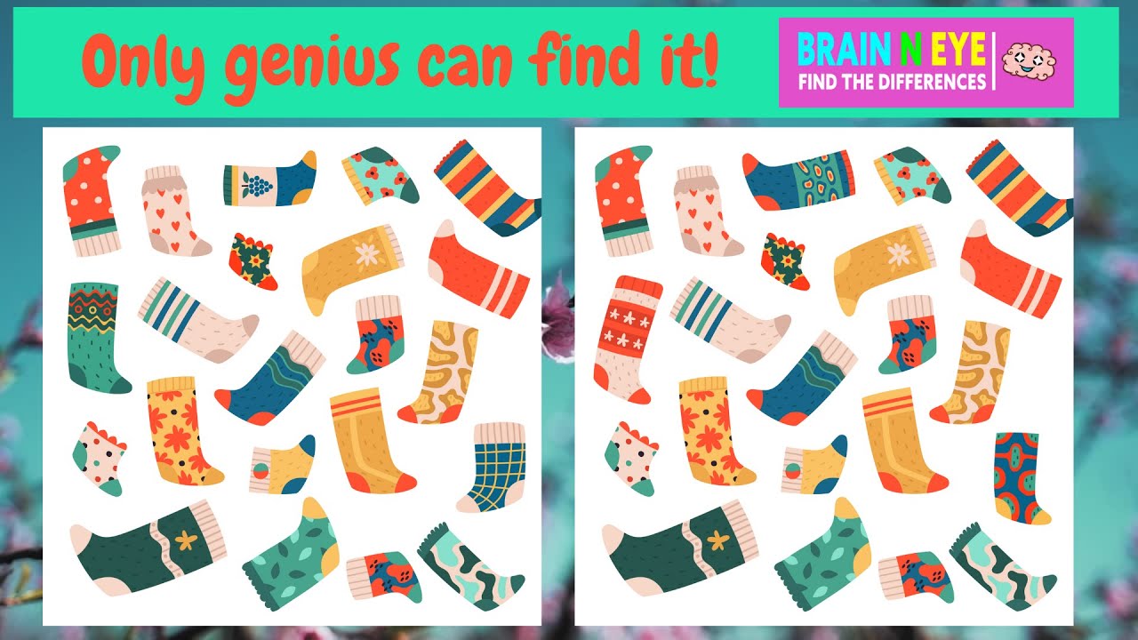 【Find the difference game】Only 1% of people can find them all! Best ...