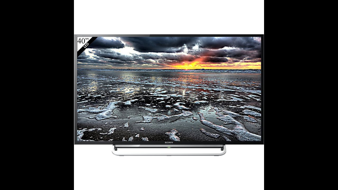 Телевизор Sony KDL-40W605B распаковка и комплектация - YouTube