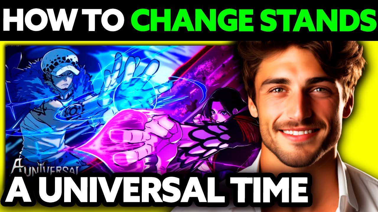 How To Change Stands in A Universal Time (2025) - Step by Step - YouTube