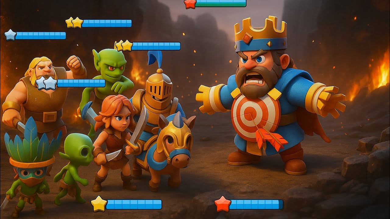“INSANE Merge Tactics in Clash Royale! 🤯 Smart Plays & Epic Wins You ...