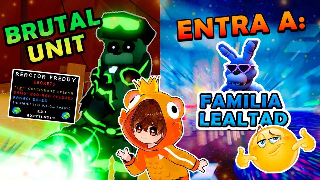 REACTOR FREDDY ☢️🤯 Y COMO ENTRAR A UN CLAN TOP 🤓 (FNTD) #fntd # ...