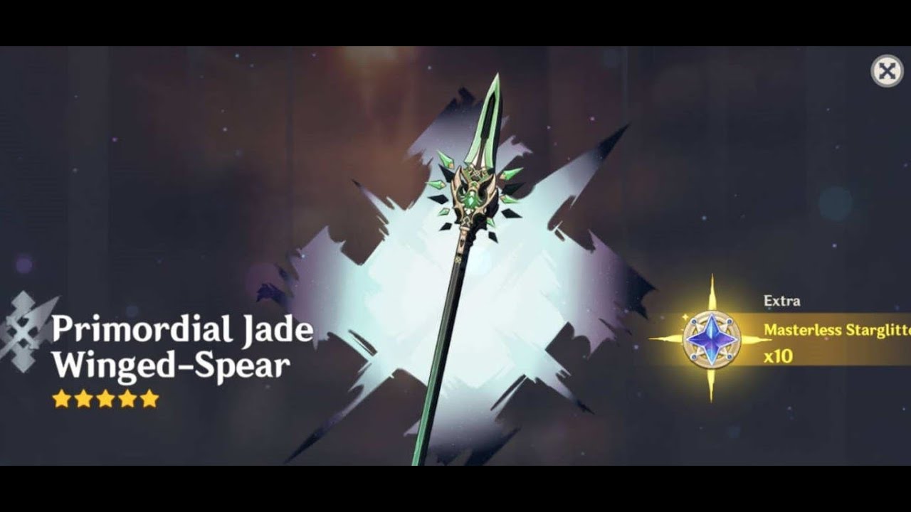 How to get Primordial Jade Winged-Spear? - YouTube