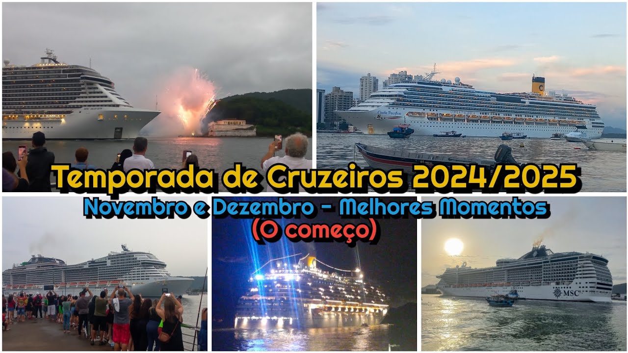 Temporada de Cruzeiros 2024/2025 - Novembro e Dezembro - Melhores ...