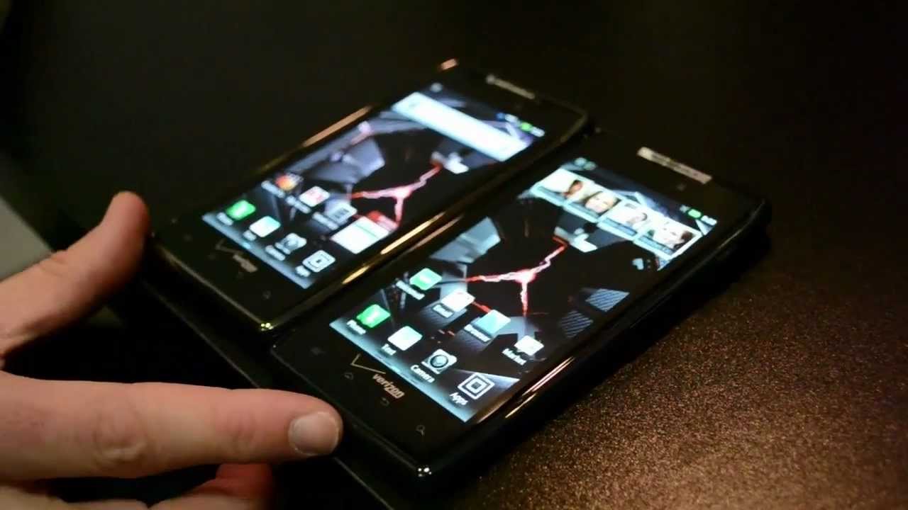 Motorola Droid RAZR MAXX Hands On - YouTube