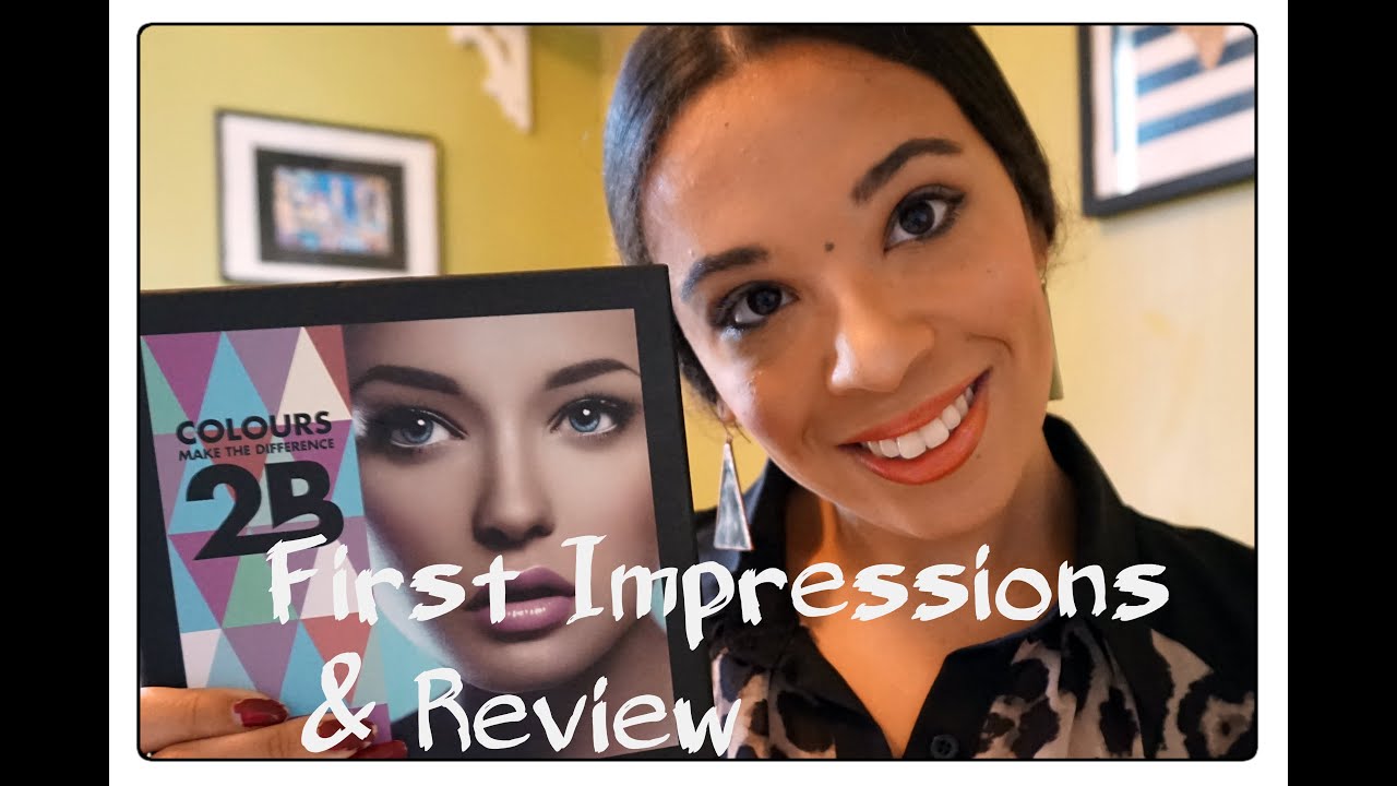 2B Colours First Impressions and Review - YouTube