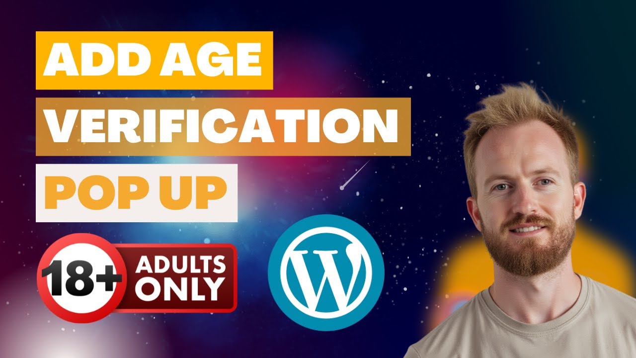 How to Set Up an Age Verification Popup on WordPress 🔞 | Quick & Easy ...