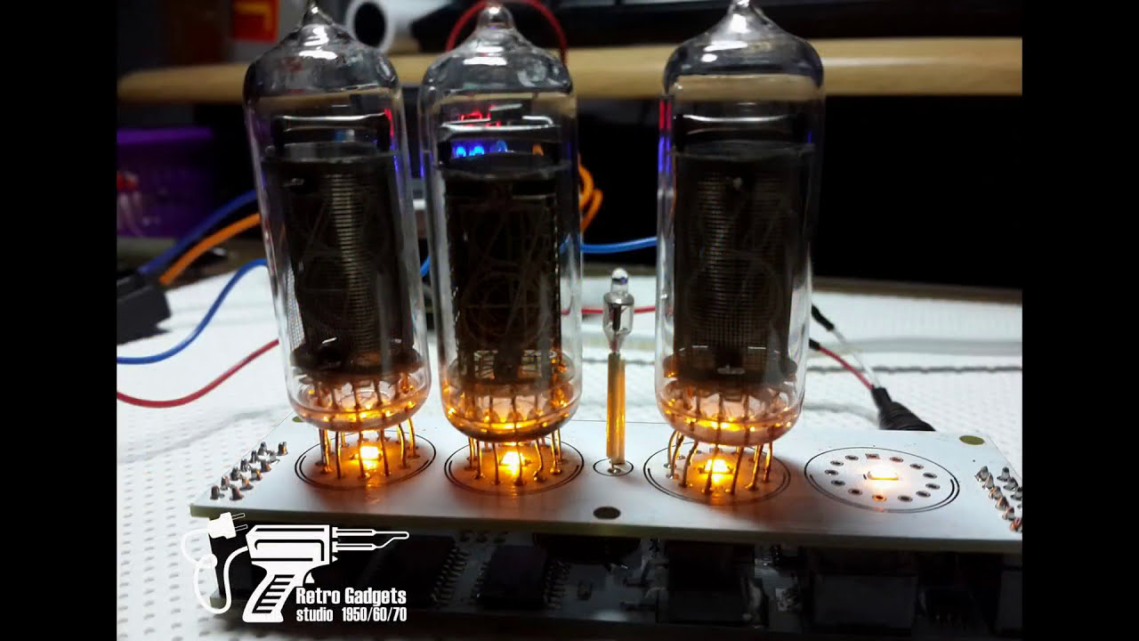 Складання годинника Nixie Clock ІН-14 слайд-шоу з фотографій| Assembling Nixie Clock IN-14 - YouTube