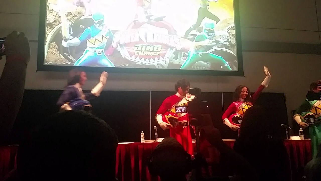 Power rangers dino charge cast reveal - YouTube