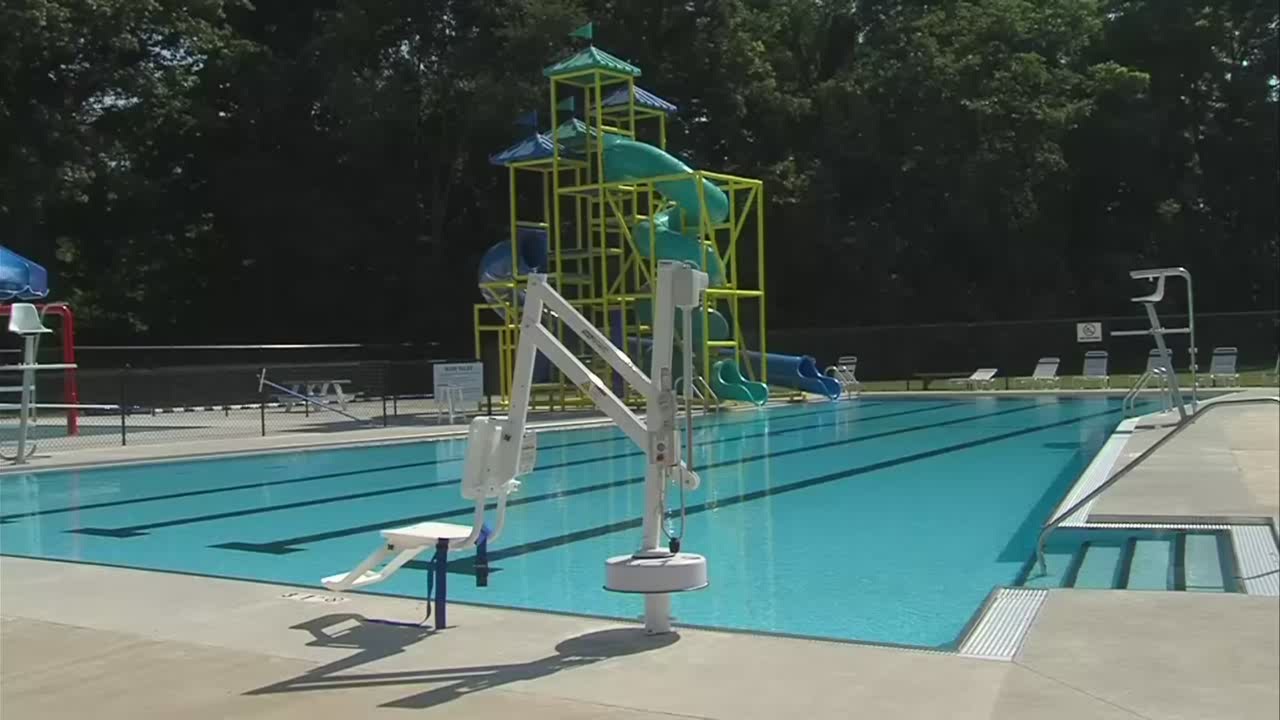 Remodeled Loogootee pool opens for business - YouTube