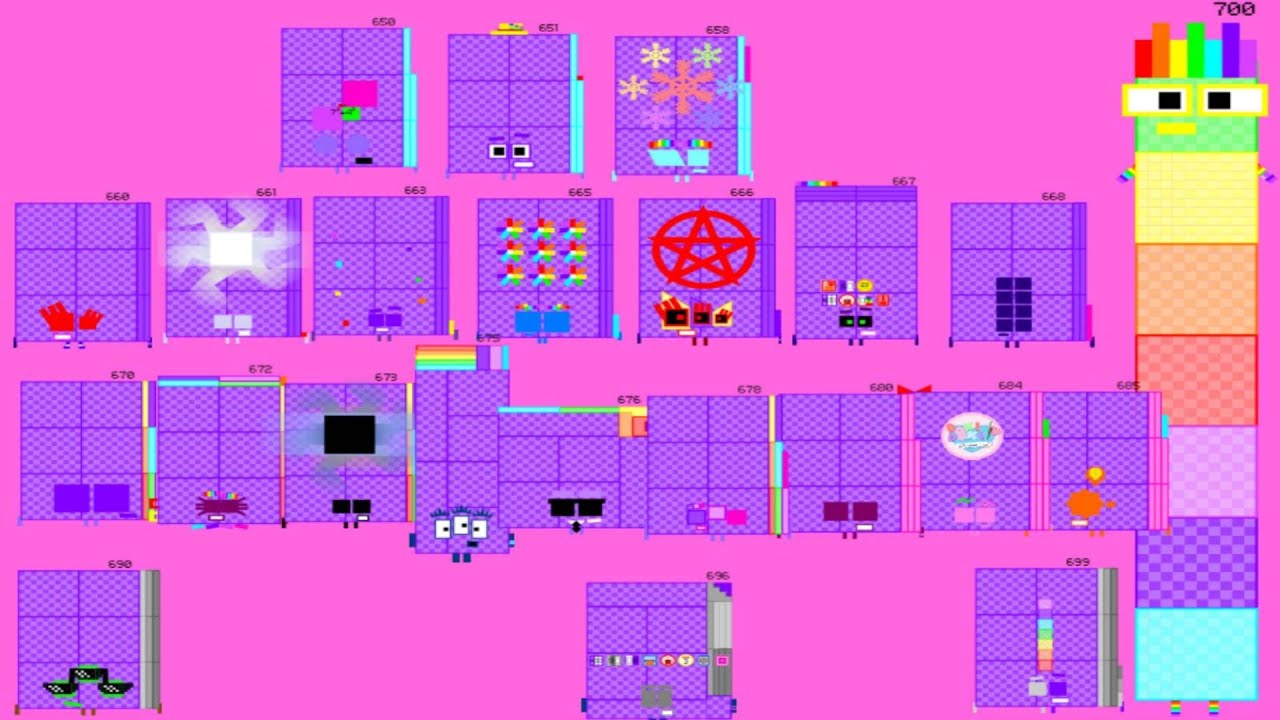 NUMBERBLOCKS BAND RETRO MORE BLOCKS - YouTube