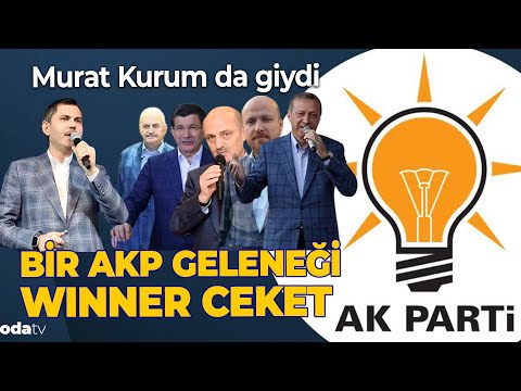 Murat Kurum da giydi... Bir AKP Geleneği Winner Ceket