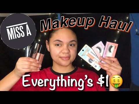 ShopMissA Makeup Haul | EVERYTHING IS $1!!
