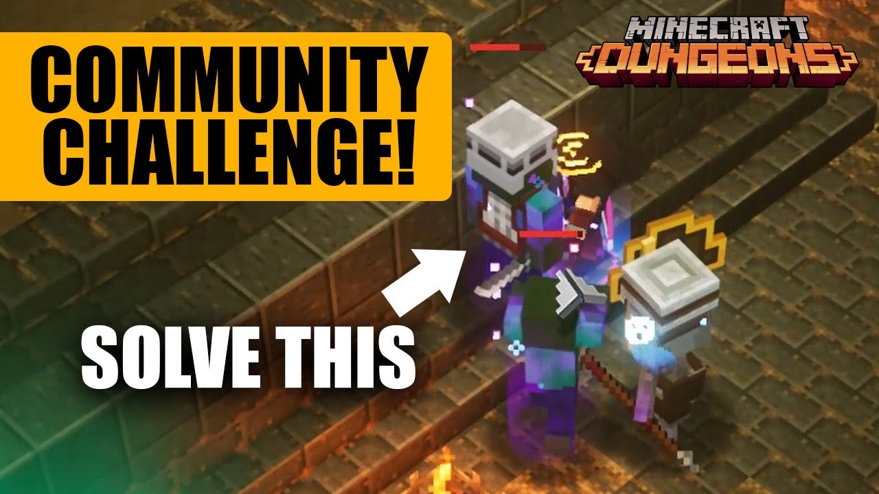 Community Challenge: How to Counter Enemy Stun? | Minecraft Dungeons ...