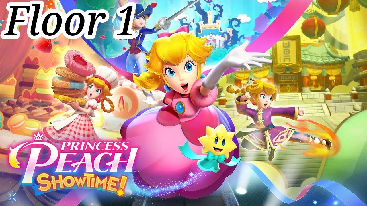 Princess Peach: Showtime! Sparkle Theater Floor 1 (All Levels & No ...