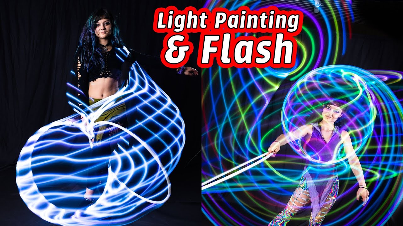 Professional Light Painting Secrets With A Glowing Hoop Revealed! - YouTube