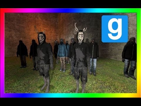 Gmod Monster Boys VS Alley Thugs NPC Battle - YouTube