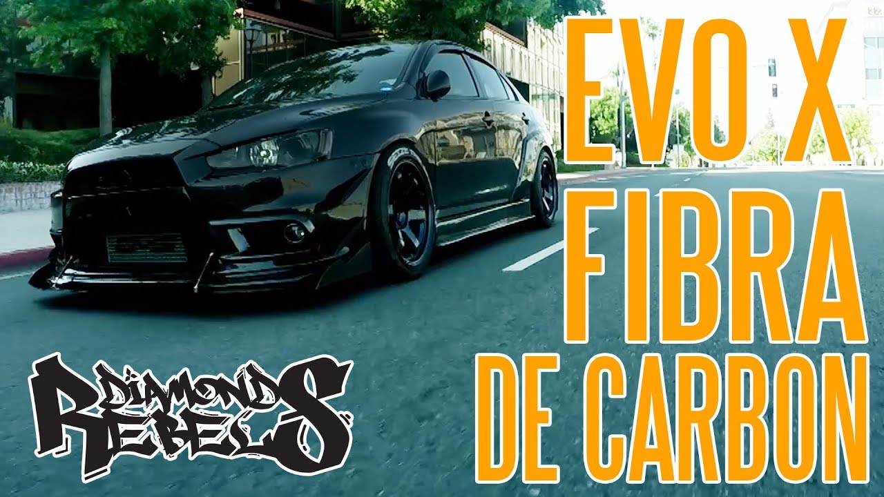 Fully Built Evo X Carbon Fiber - YouTube