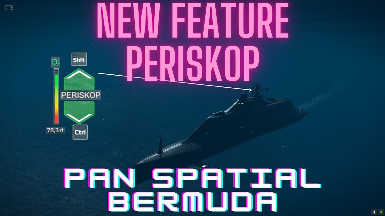 THE NEW SUBMARINE SHIP PERISKOP MODE | Pan Spatial Bermuda | Modern ...