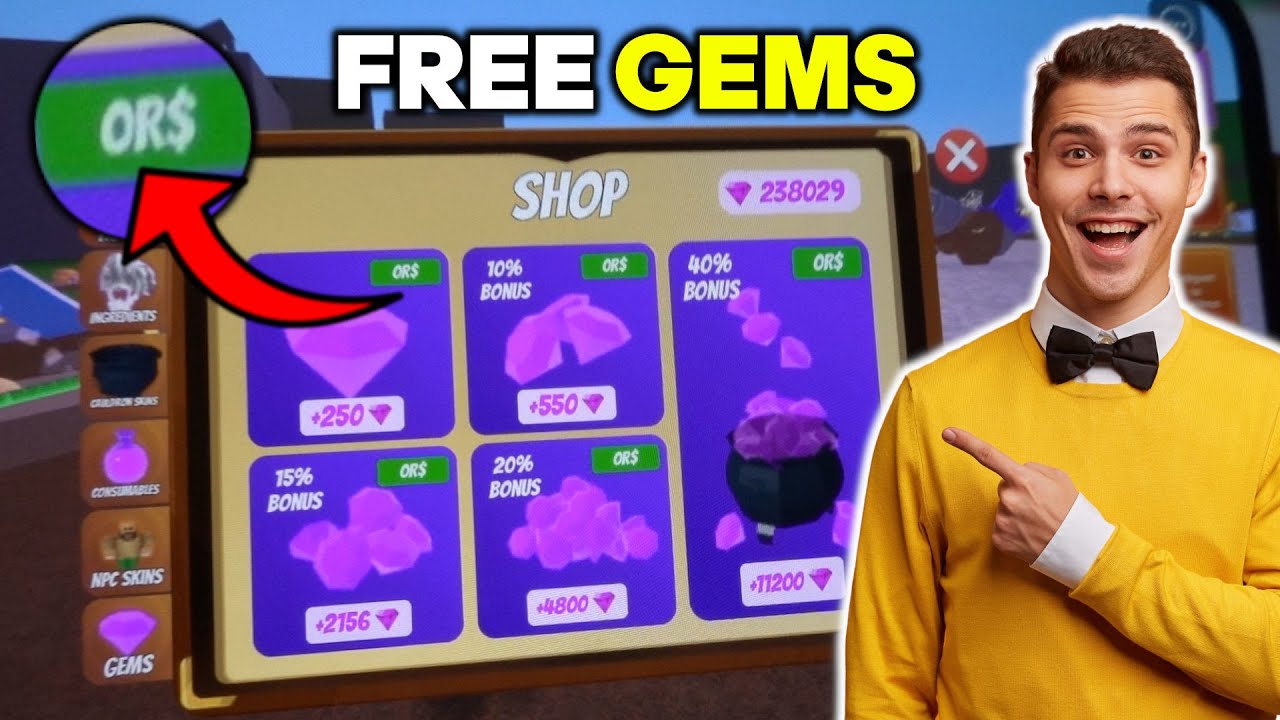 Roblox Wacky Wizards Hack ️ 💎 Unlimited Gems (iOS/Android) - YouTube