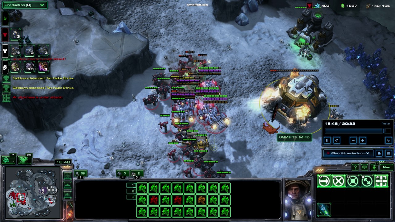 SC2 Nuclear Explosion - YouTube
