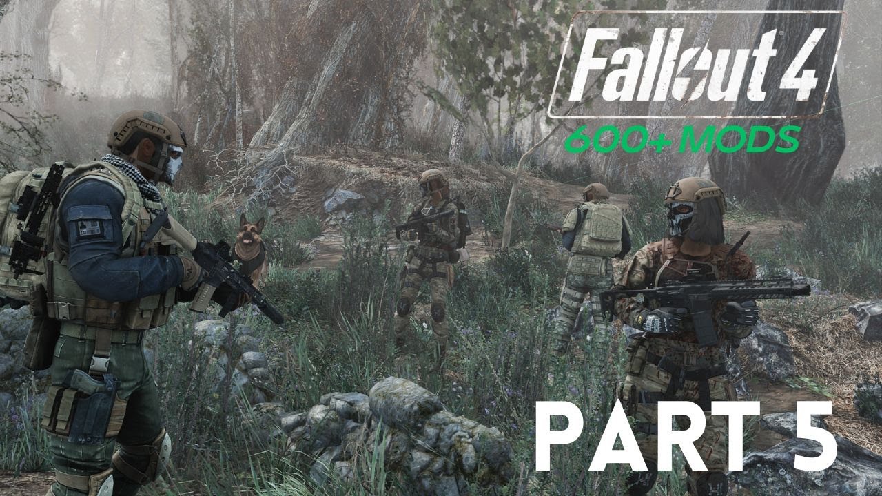 FALLOUT 4 - Gameplay Part 5 | Escape From The Zone Mod Pack [English ...