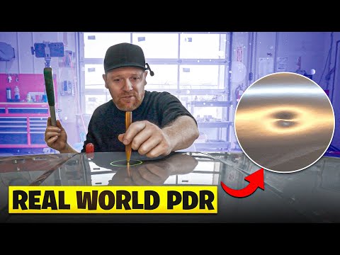 He Fixed This Deep Dent in 20 Minutes and Taught Me Everything (PDR Masterclass)