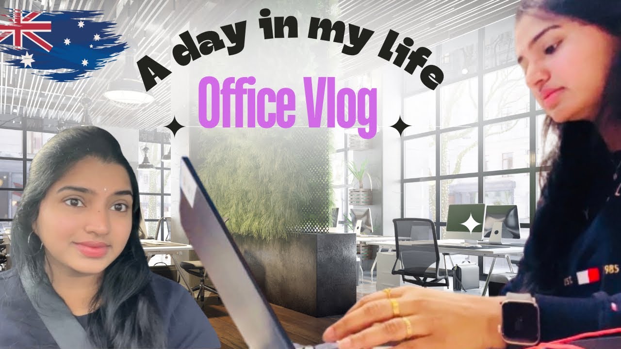 Office day vlog in Australia | Work life balance 👩‍💻 Explore page | Australia Telugu vlogs - YouTube