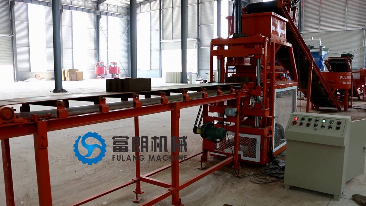 FL2-10 clay bricks making machine fully automatic compressed soil block ...