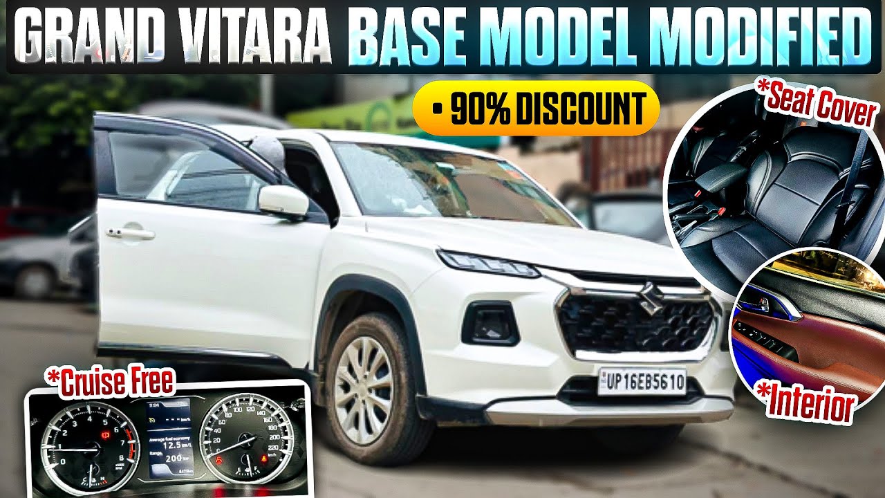 2024 GRAND VITARA SIGMA MODIFIED WITH PRICE🔥GRAND VITARA BASE TO TOP ...